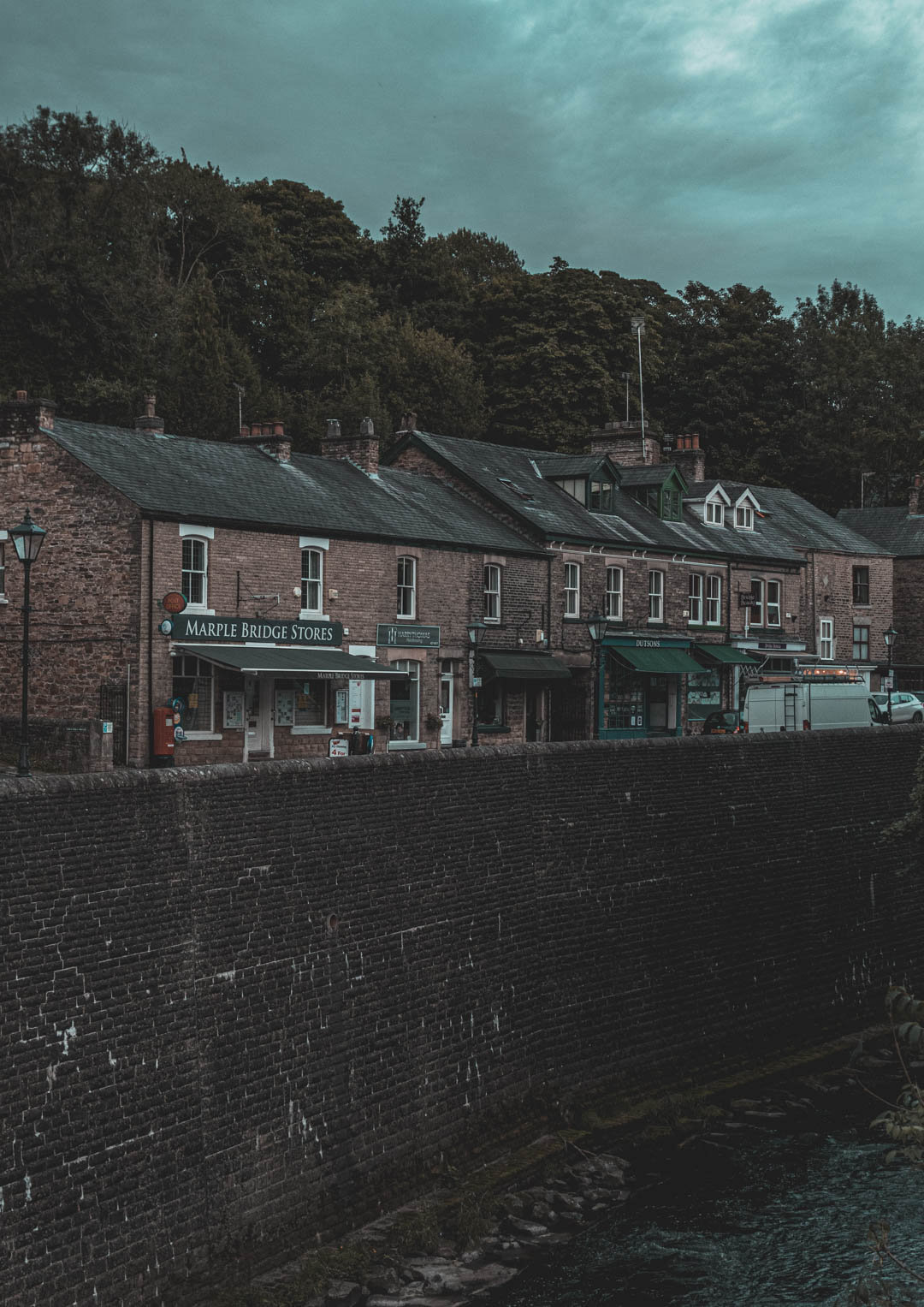Marple Bridge Town Street Manchester Digital Photography Print - Etsy
