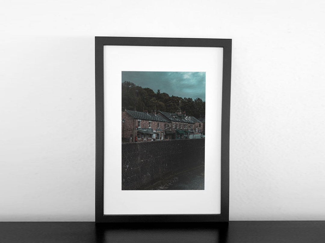 Marple Bridge Town Street Manchester Digital Photography Print - Etsy