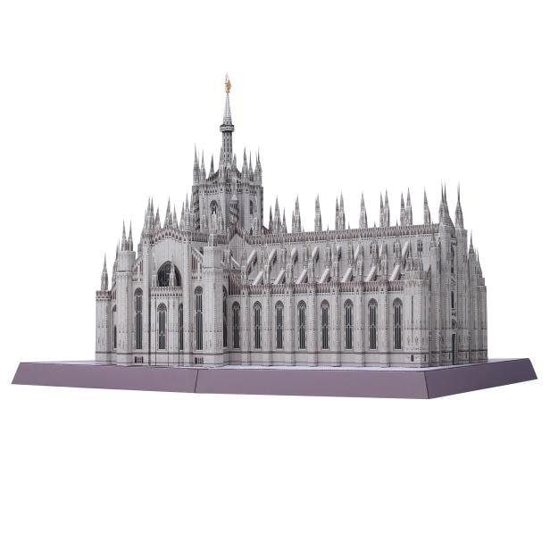Basilica of Milan Cathedral Papercraft Paper Color Model Plans - Etsy UK