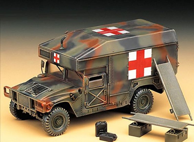 Hummer Ambulance Truck PaperCraft Paper Color Model Planes e - Etsy México