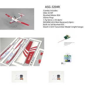 Radio Control Model RC Glider ASG-32 Sailplane Including Motor - Etsy UK