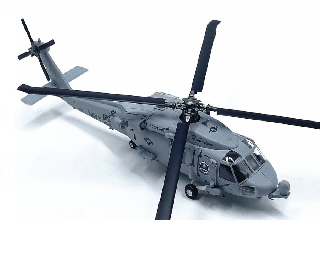 Sikorsky HH-60 Seahawk Navy Helicopter Detail 1/72 Scale Model Diecast ...