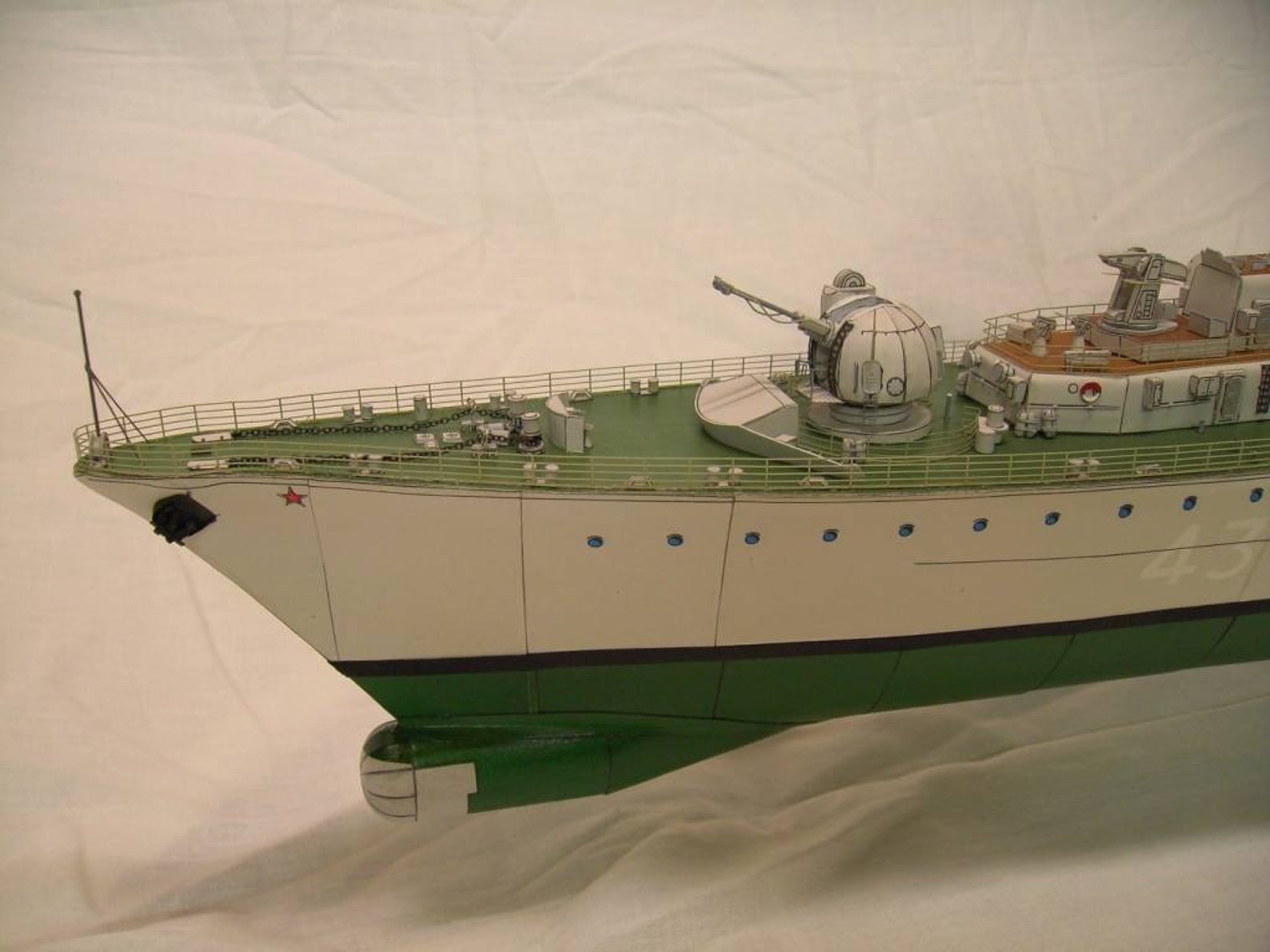 Sovremenny Class Destroyer Soviet Battle Ship Papercraft Paper - Etsy