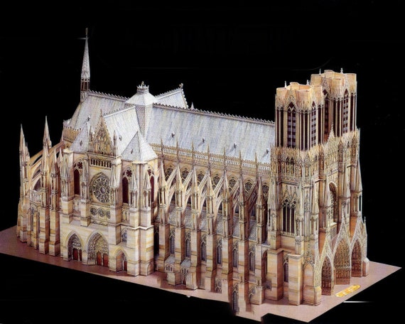 Reims Cathedral Plan