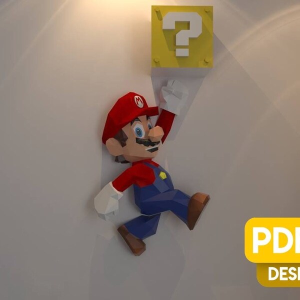 Mario Decoration - Etsy
