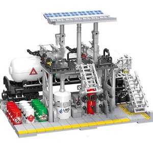 Natural Gas Storage Center Laboratory City Building Blocks Briks Model ...