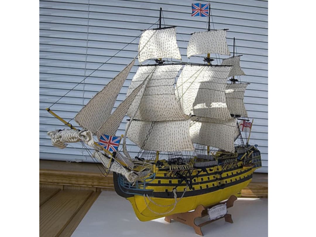 PaperCraft 3D paper model Ship paper craft Ship digital - Etsy Portugal