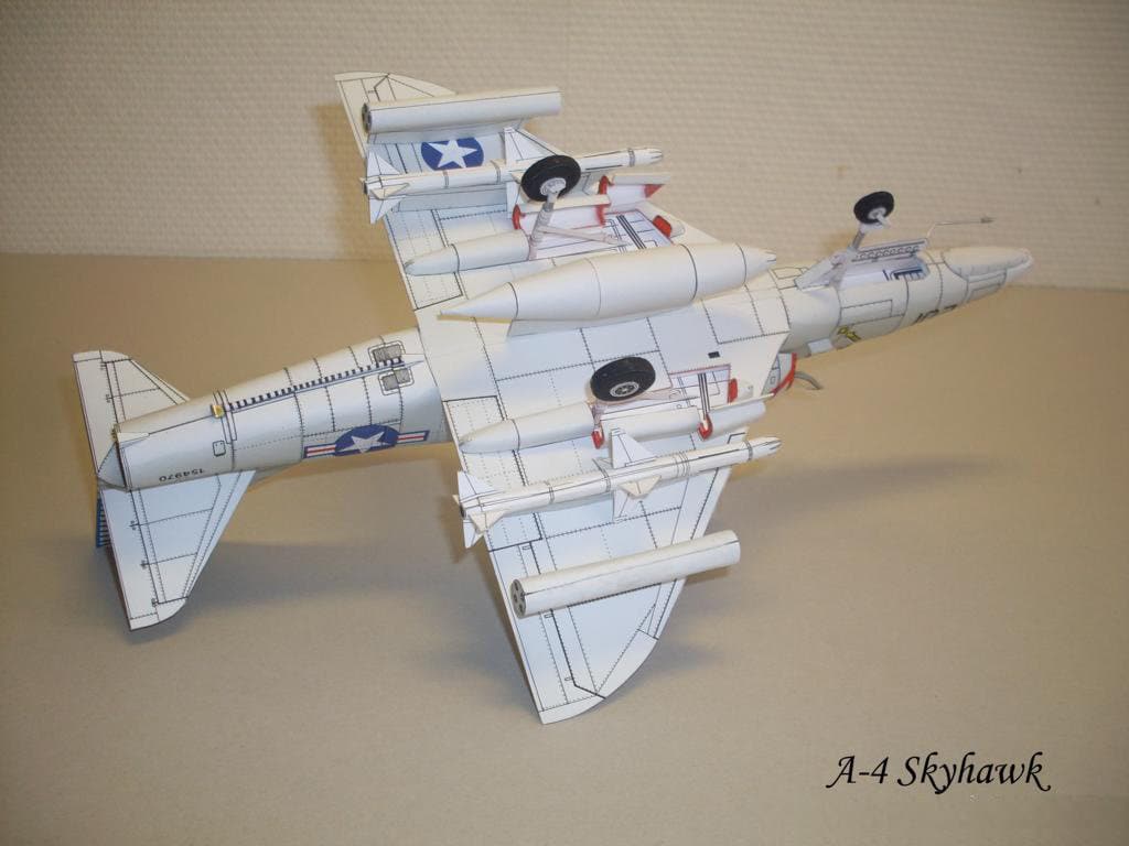 PaperCraft modelo de avión de papel 3D avión de nave de - Etsy España