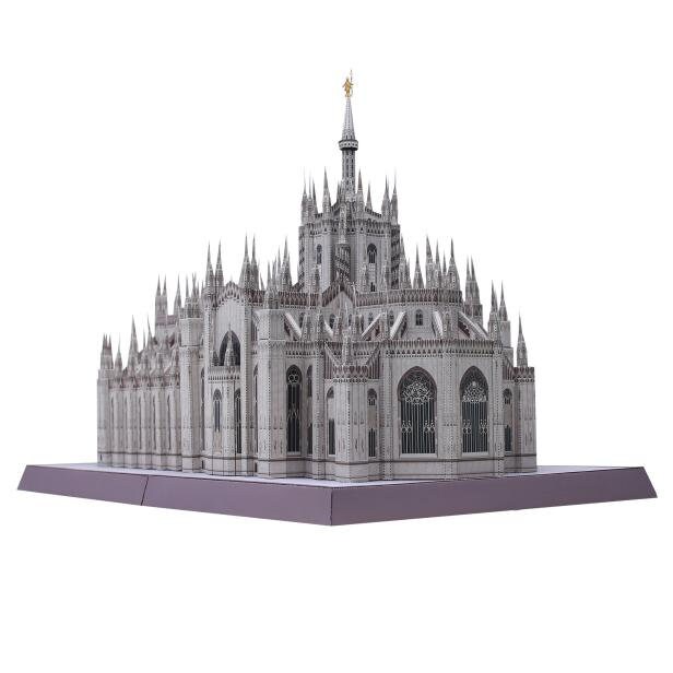 Basilica of Milan Cathedral Papercraft Paper Color Model Plans - Etsy UK