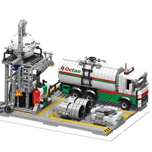 Natural Gas Storage Center Laboratory City Building Blocks Briks Model ...