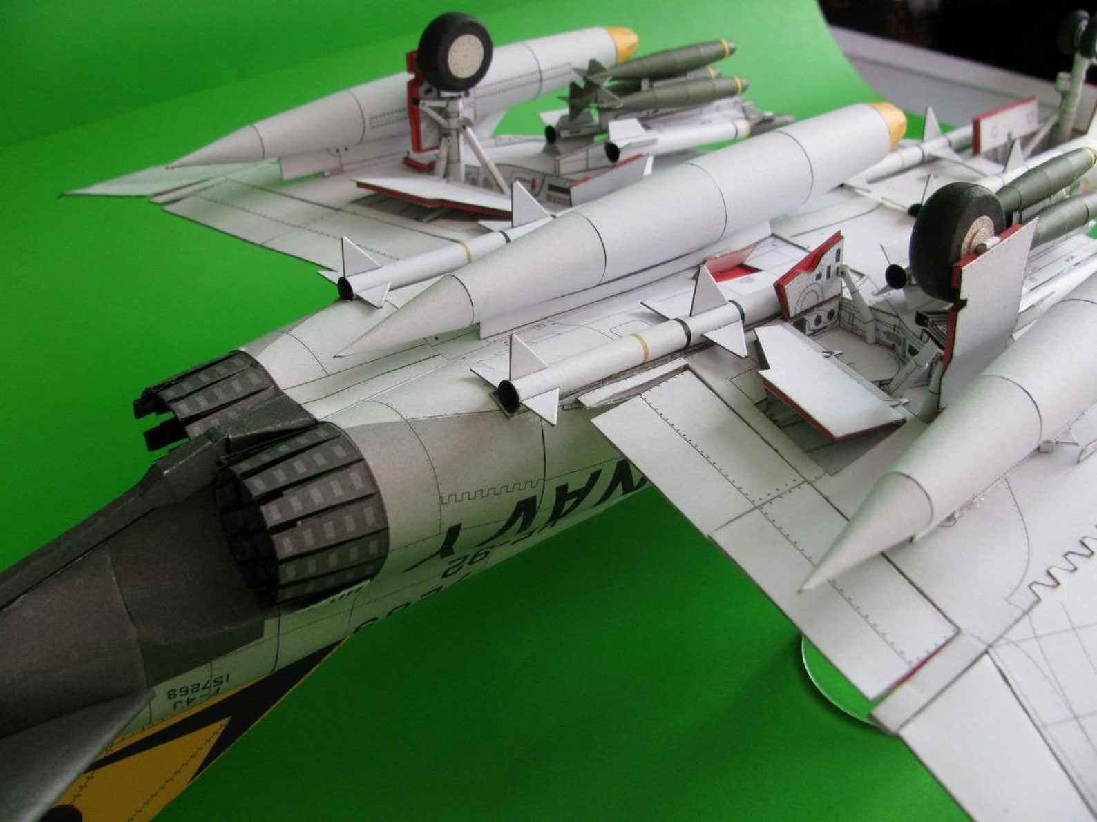 Navy F-4 Phantom 3D Attack Fighter Aircraft Papercraft Paper - Etsy UK