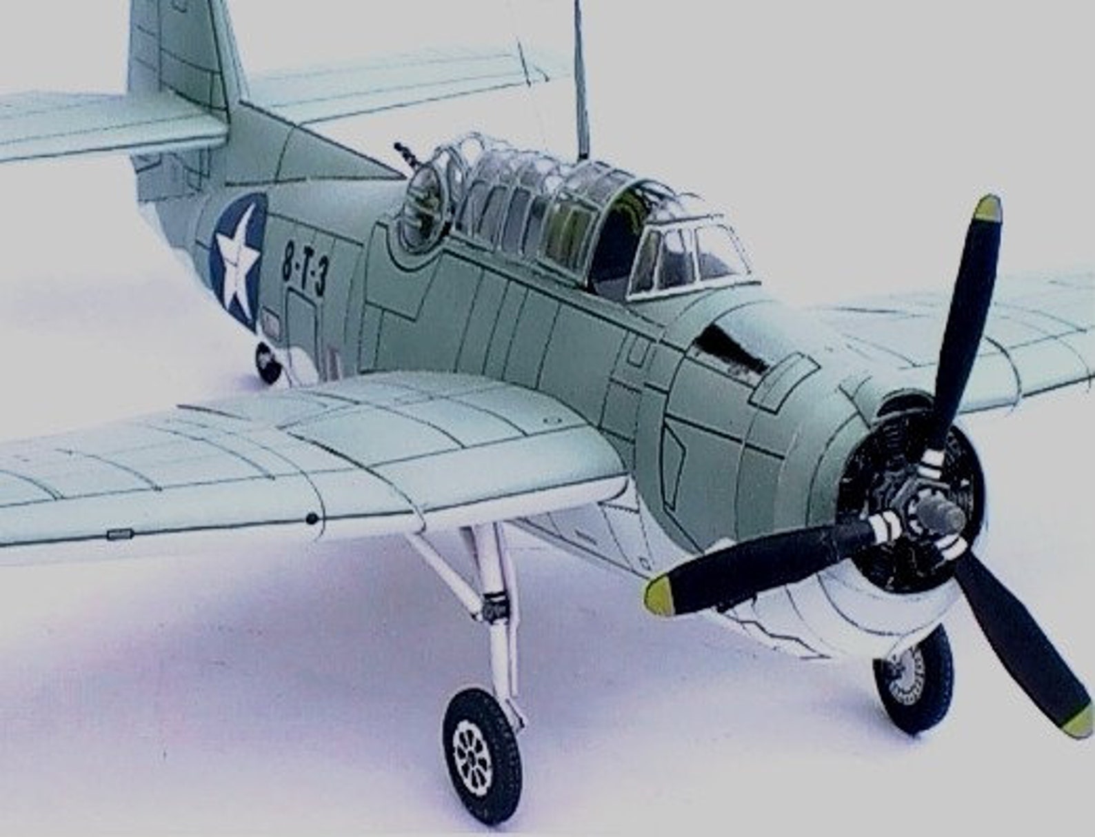 Grumman TBF Avenger Navy Attack Bomber Fighter Aircraft | Etsy