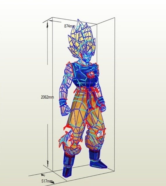 Dbz Papercraft