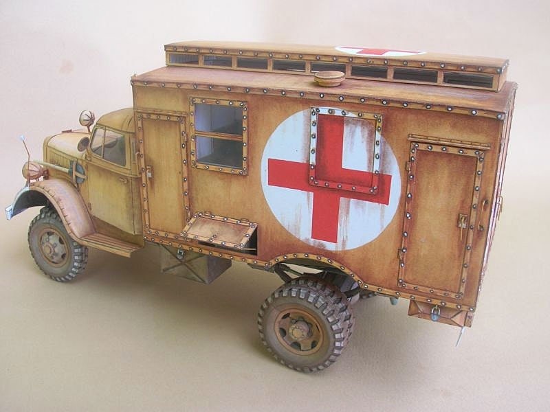 Opel Blitz Truck Papercraft Paper Color Model Plans & - Etsy Israel