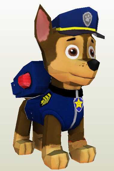 Paw Patrol Papercraft 3D Paper Model Paper Craft Paper - Etsy Singapore
