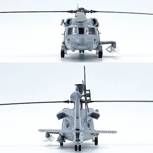 Sikorsky HH-60 Seahawk Navy Helicopter Detail 1/72 Scale Model Diecast ...