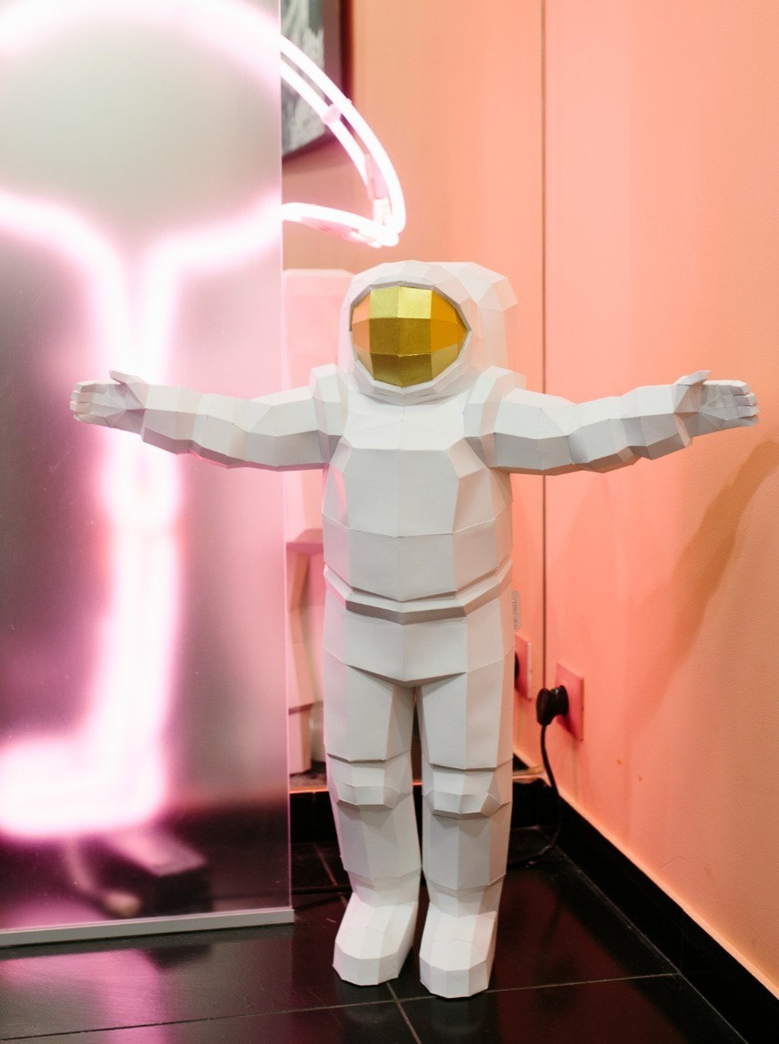 Astronaut Papercraft 3D Paper Model Paper Craft Home Decor - Etsy