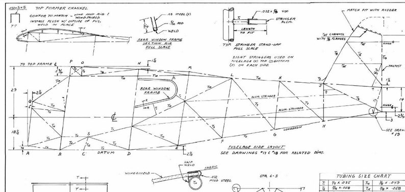 Experimental Aircraft Plans Four Seater Plane Plans - Etsy