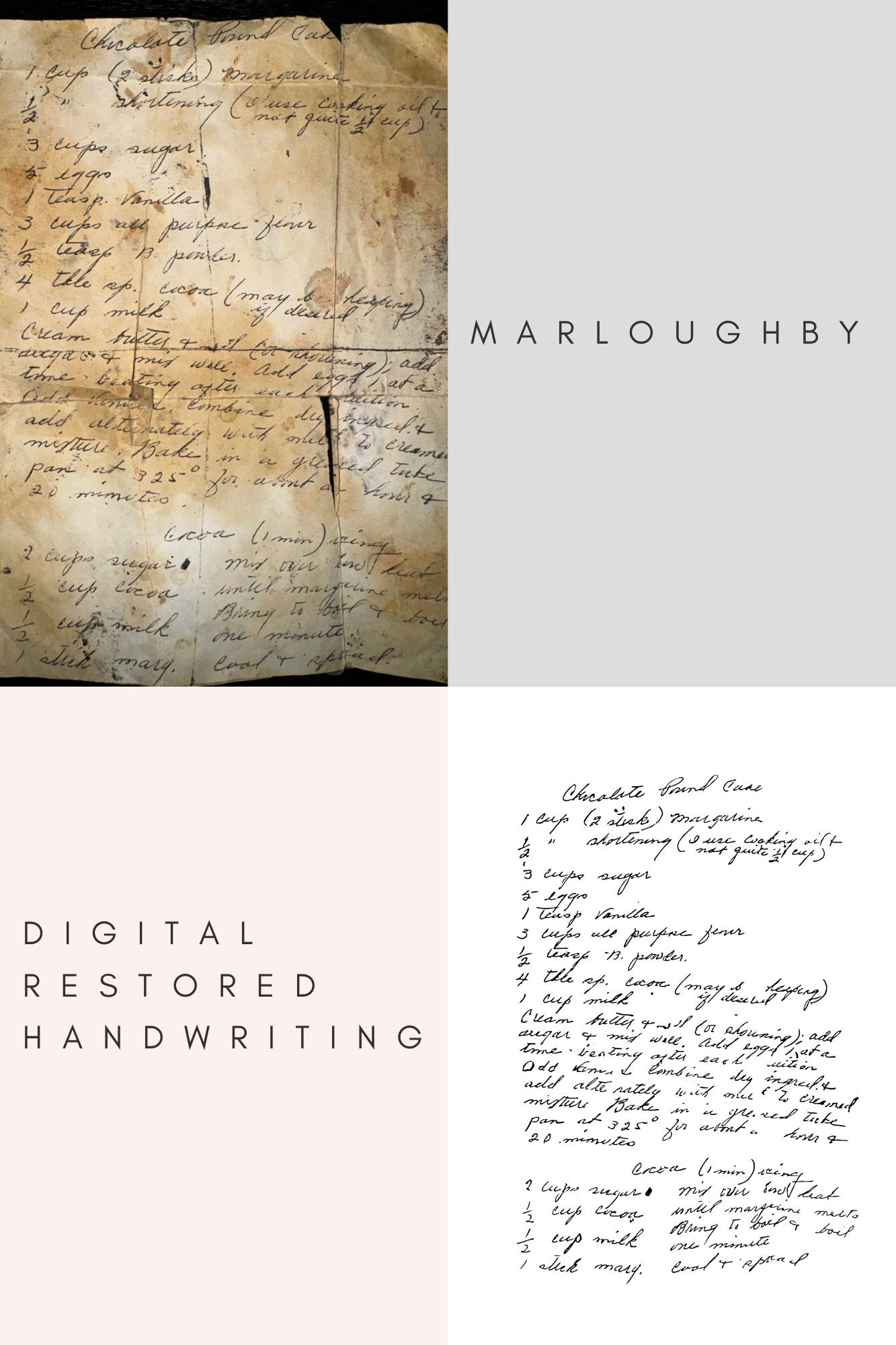 Digital Handwriting - Etsy