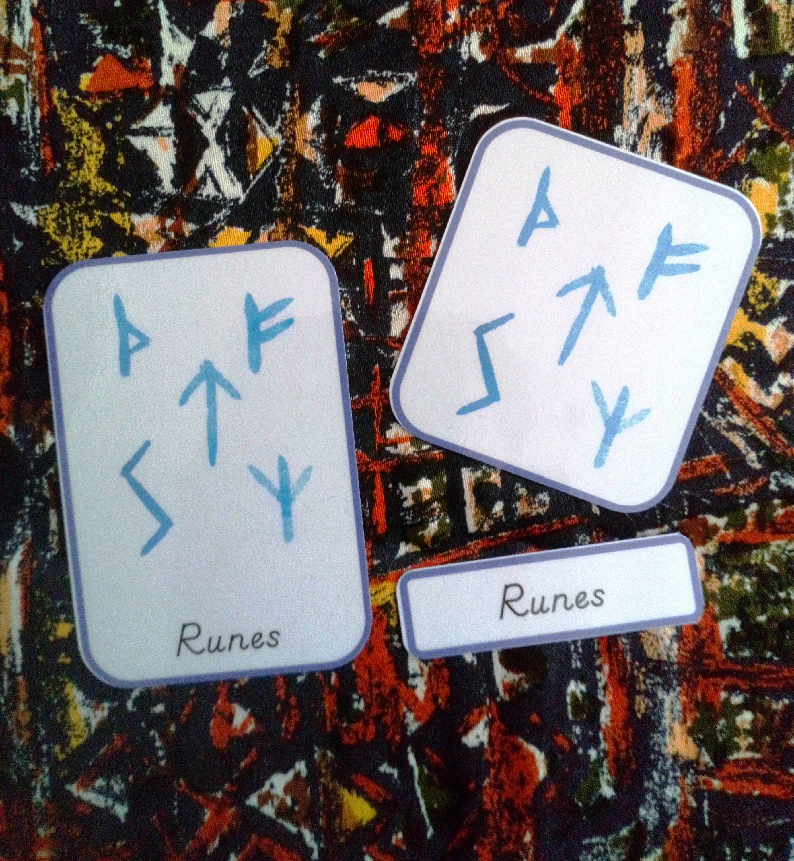 PRINTABLE Rune Flashcards, Rune Nomenclature Cards, Rune 3 Part Cards ...