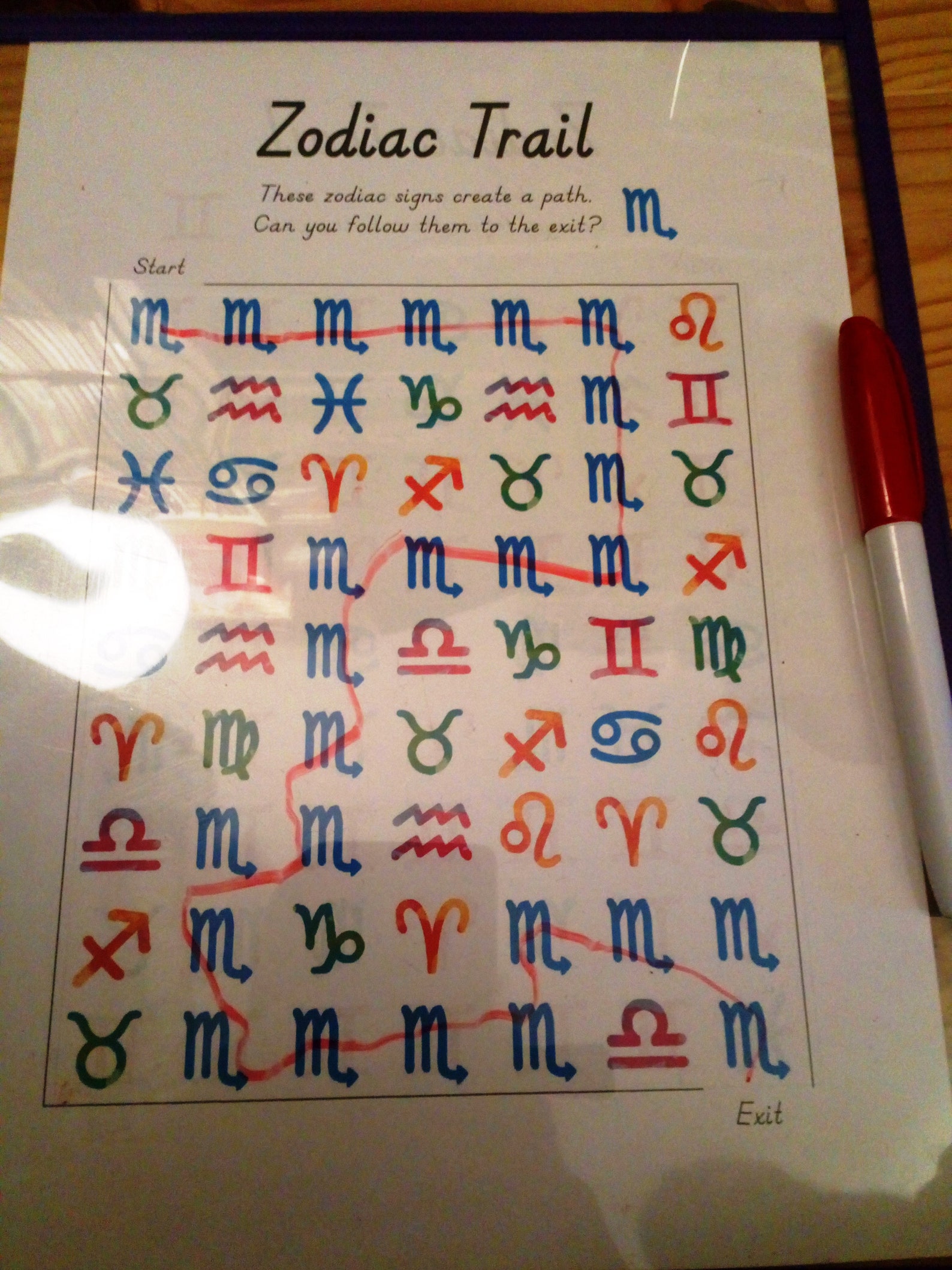 PRINTABLE Zodiac Themed Activity Pack - Etsy New Zealand