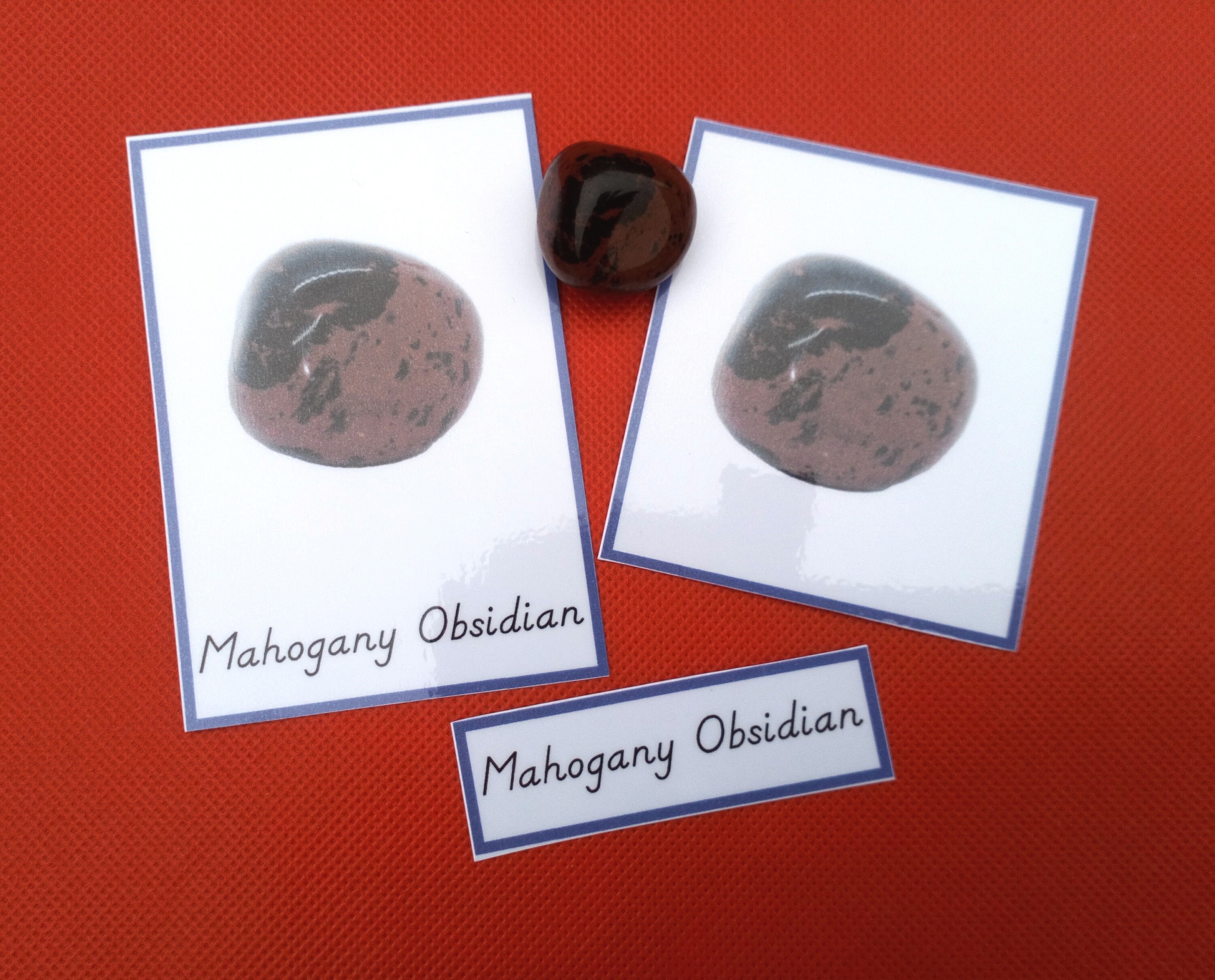 PRINTABLE Gemstone Nomenclature Cards, Gemstone 3 Part Cards, Gemstone ...