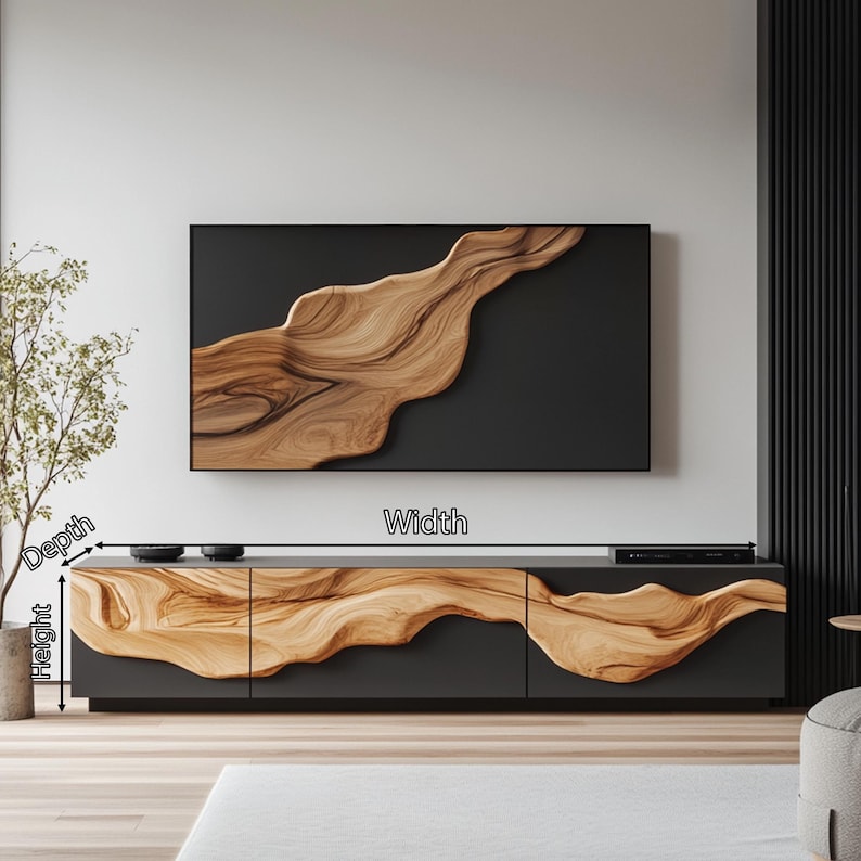 Custom Tv Stand Antique Cabinet Handmade Tv Cabinet Stand Rustic Solid ...