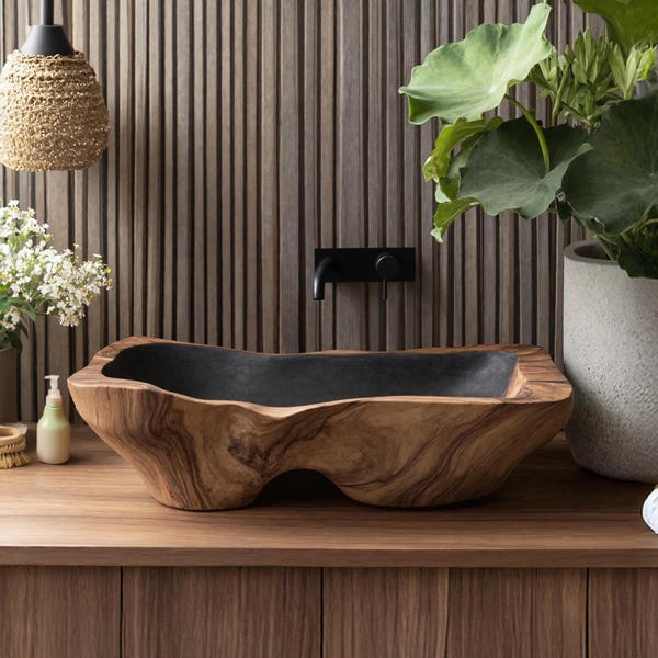 Wood Vessel Sink - Etsy