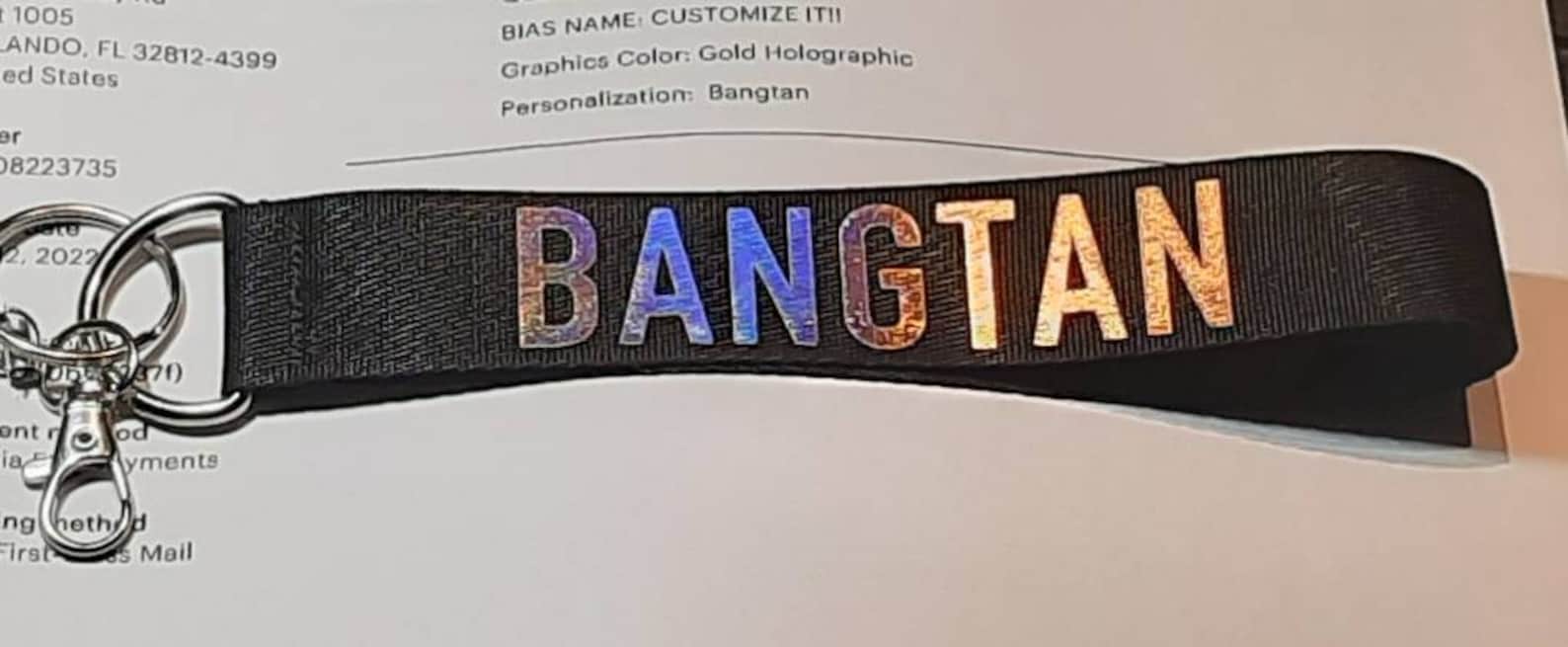 BTS Lightstick Strap Lightstick Wrist Strap Kpop Strap | Etsy