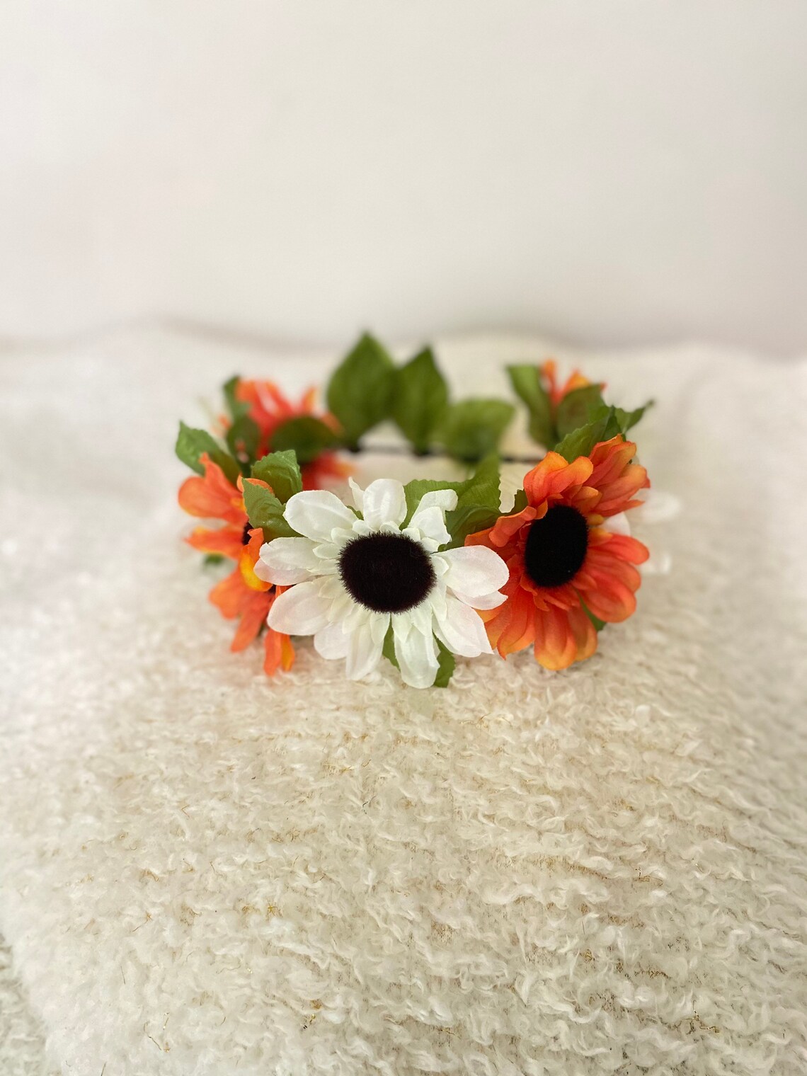 Sunflower Glowing Flower Crown Festival Crown Fairy Crown | Etsy