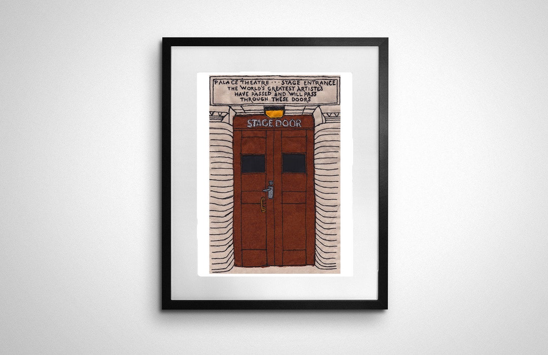 Theatre Print London Stage Door Palace Theatre Etsy UK theatre-print-london-stage-door-palace-theatre-etsy-uk