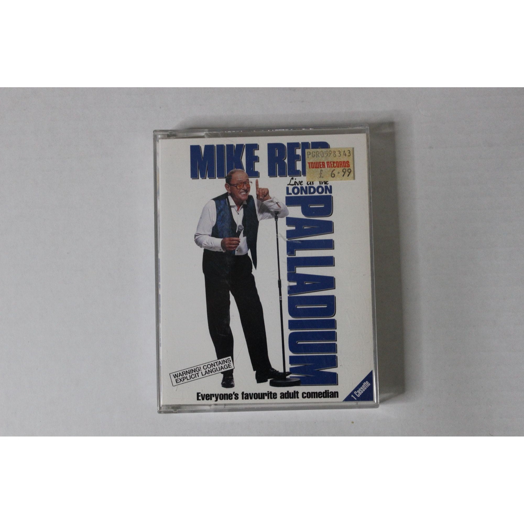 Cassette Tape British Comic Mike Reed live at the London Palladium 1995 ...