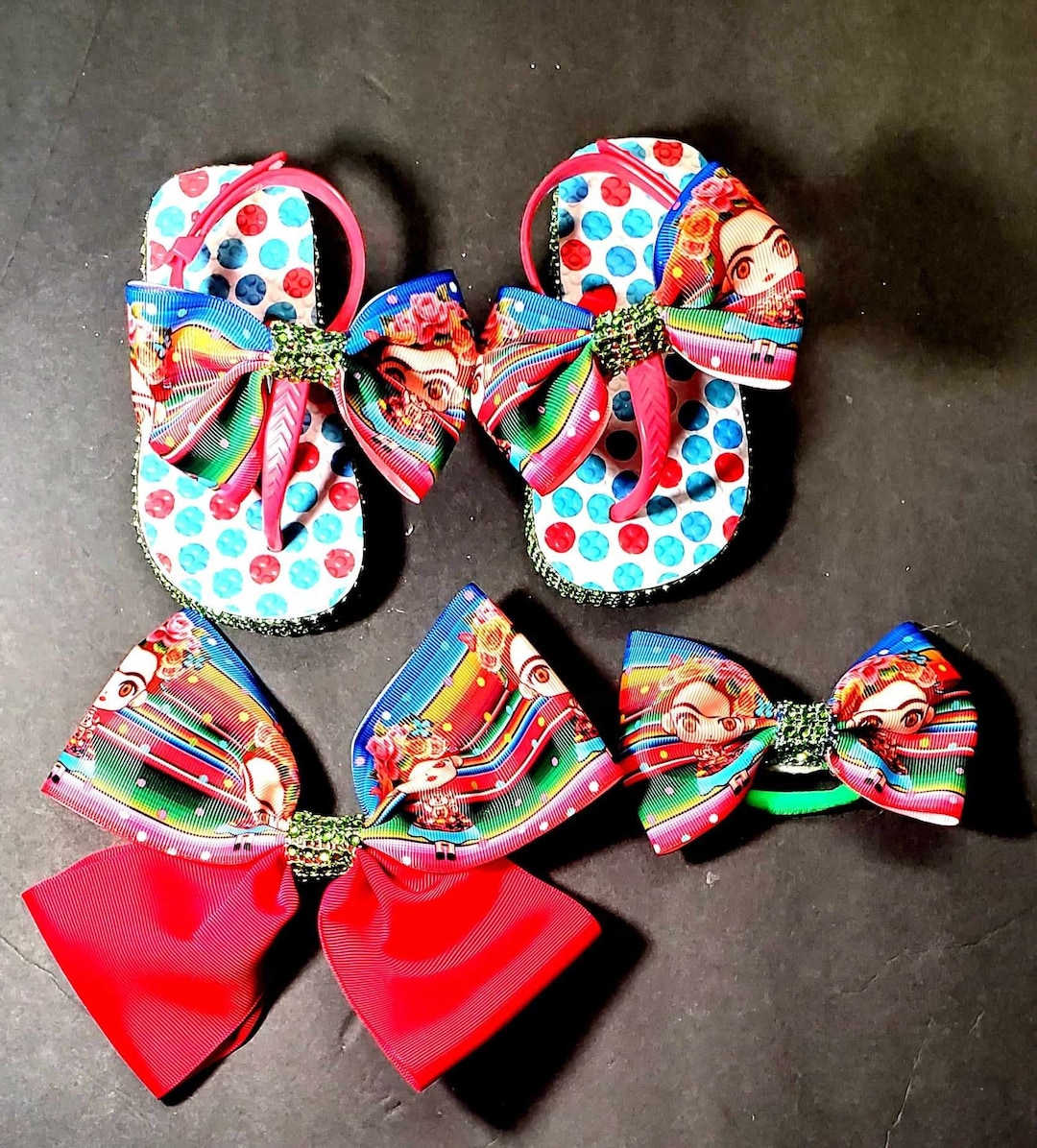 Frida Doll's Three-piece Flip-flop Set Comes With the Pair of Flip ...