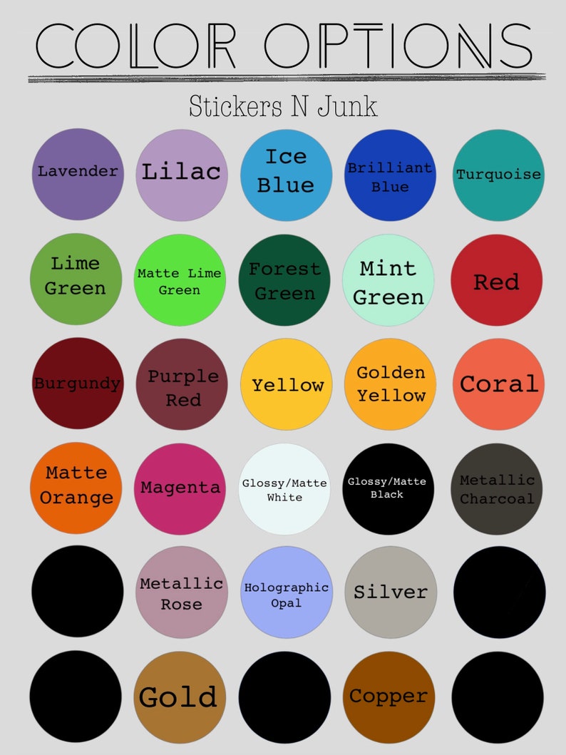 Truck Decals Fern Car Decal Bumper Sticker Fern Stickers | Etsy