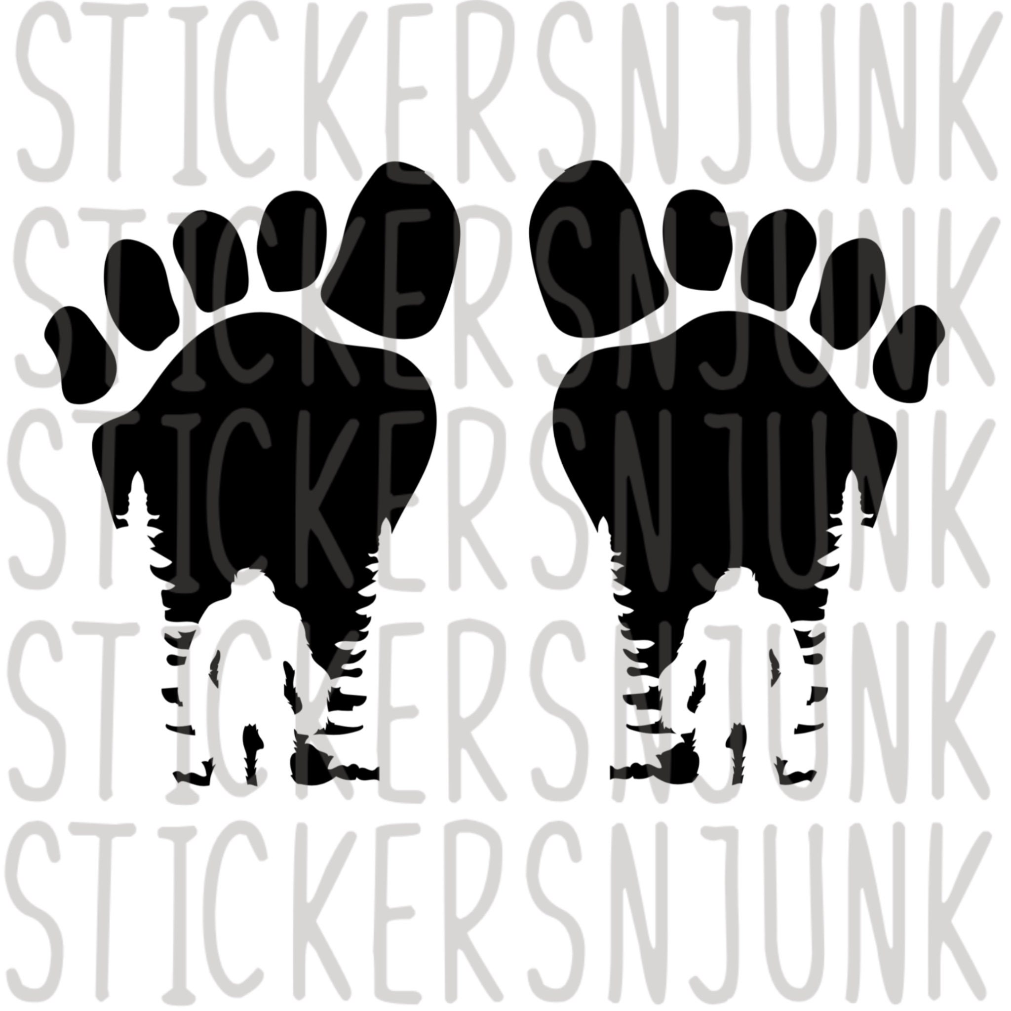 Truck Decals Bigfoot Sasquatch Bigfoot Decal Vinyl Decal - Etsy