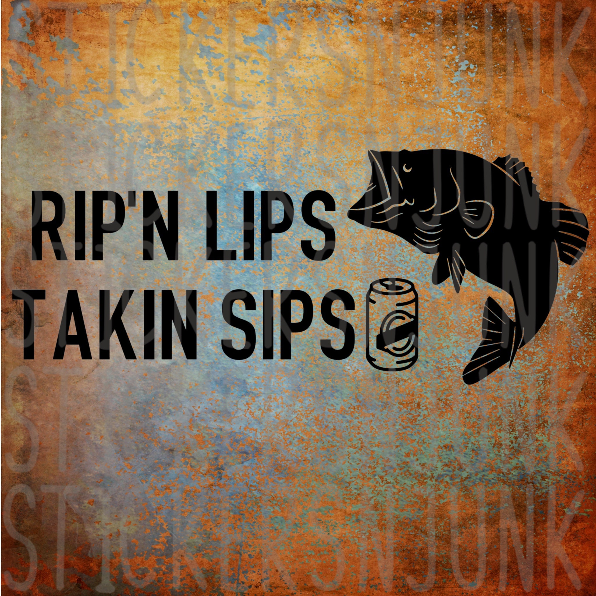 Truck Decals Car Decal Fish Beer Bumper Sticker Fishing - Etsy