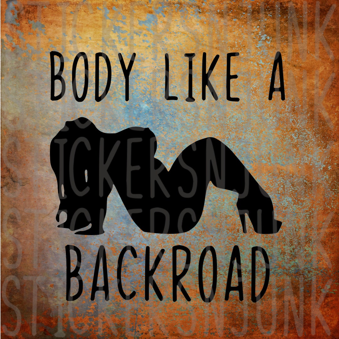 Truck Decals, Car Decal, Woman Thick Girl, Bumper Sticker, Vinyl Decal ...
