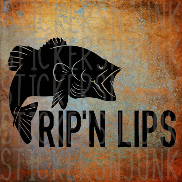 Fishing Decal - Etsy