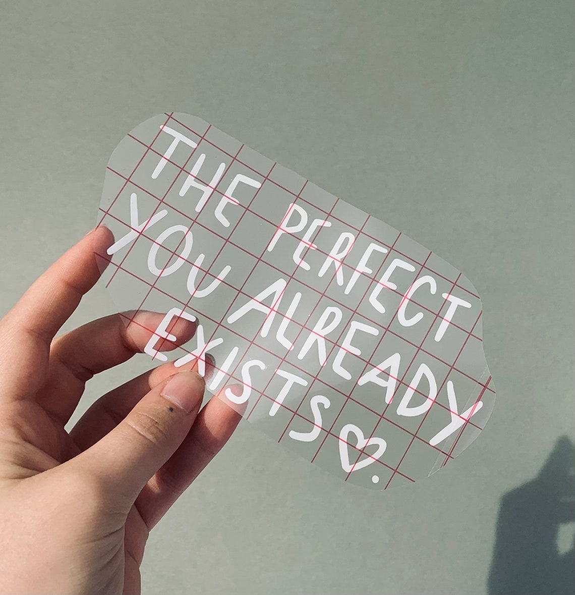 Calcomanía de espejo afirmaciones positivas citas de | Etsy México