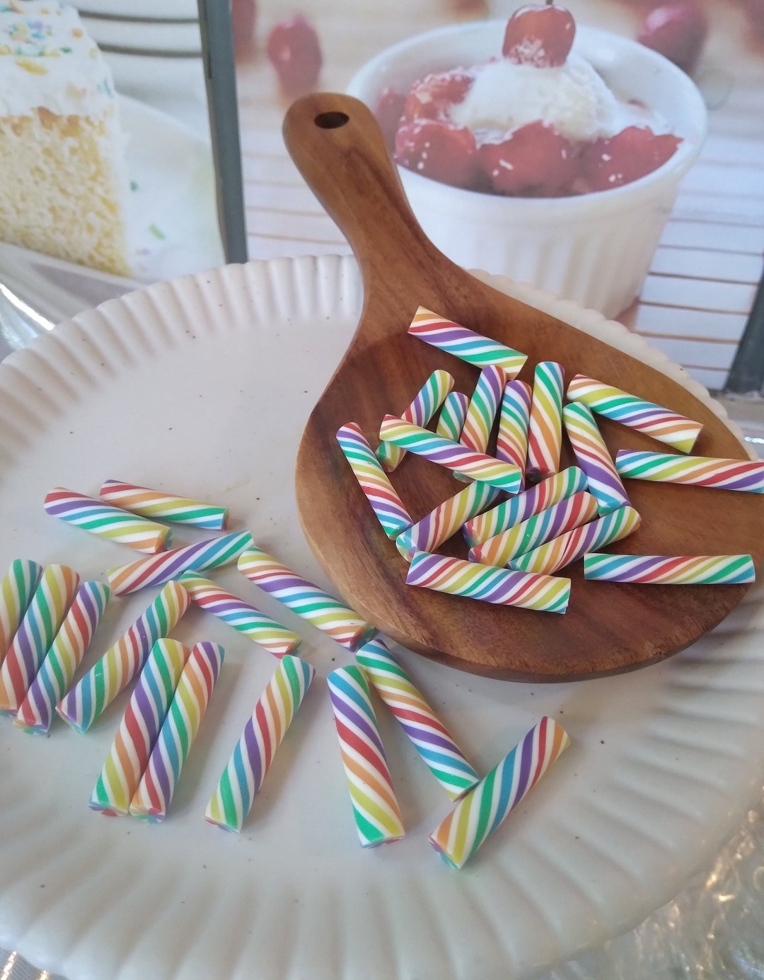 10 Pcs Fake Resin Candy Sticks Faux Candy Decorations Crafts - Etsy