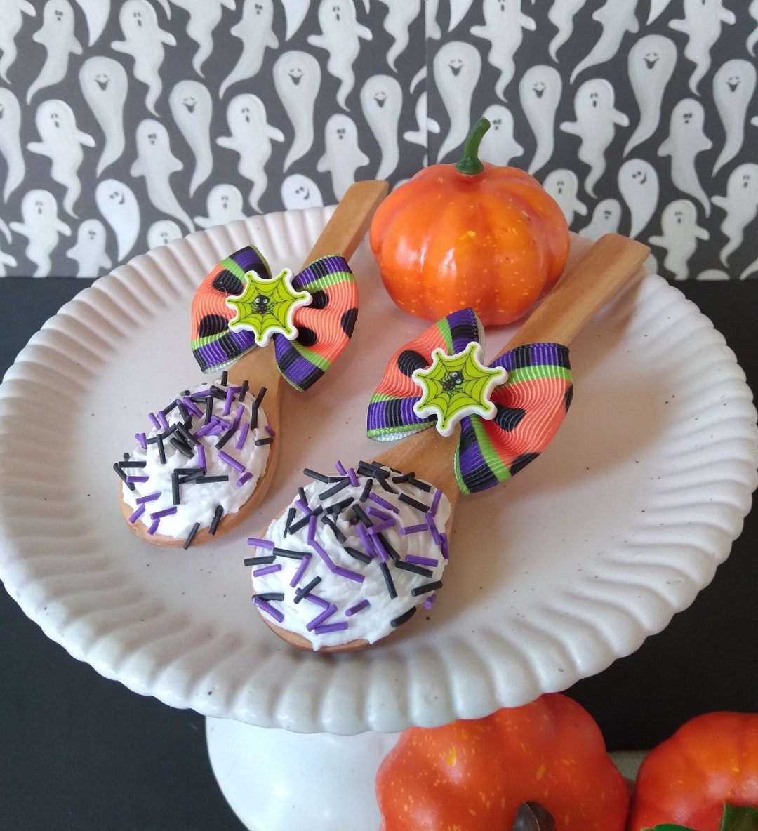 Halloween Fake Spoon Treats Faux Whipped Cream Fake Bake - Etsy