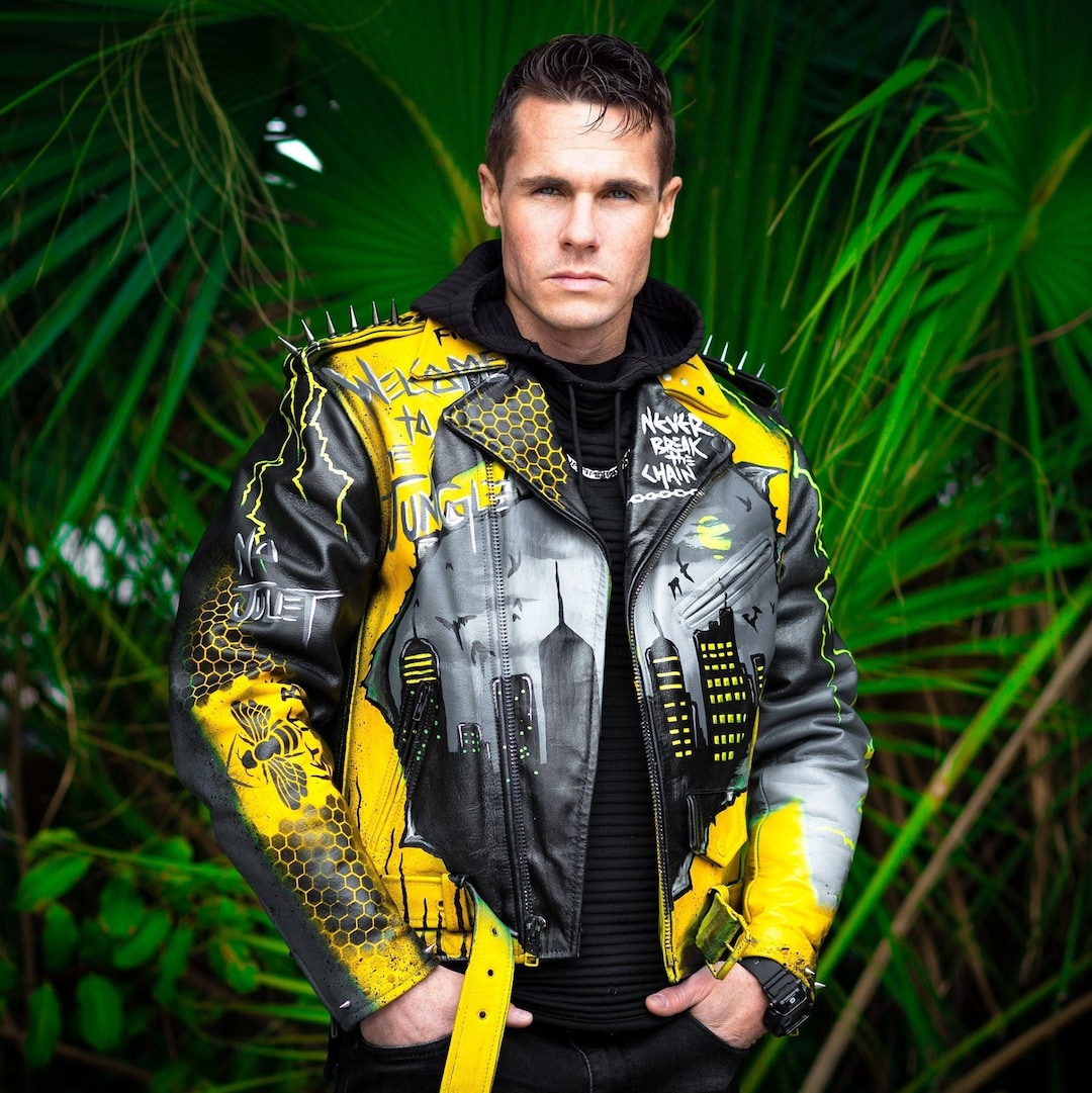 Welcome to the Jungle Custom Leather Jacket - Limited #1/1 - Etsy