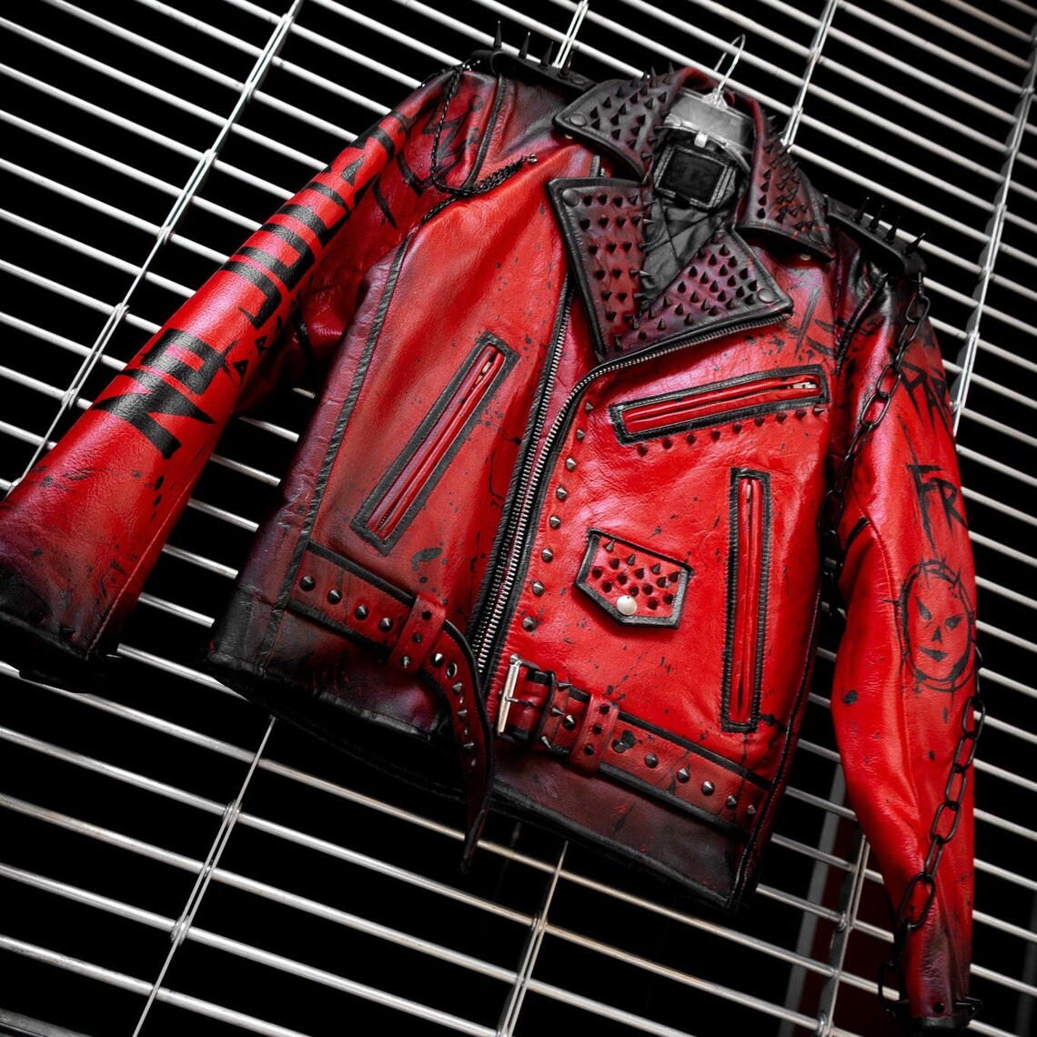 No Juliet - Studded Leather Jacket | Limited Series - Etsy