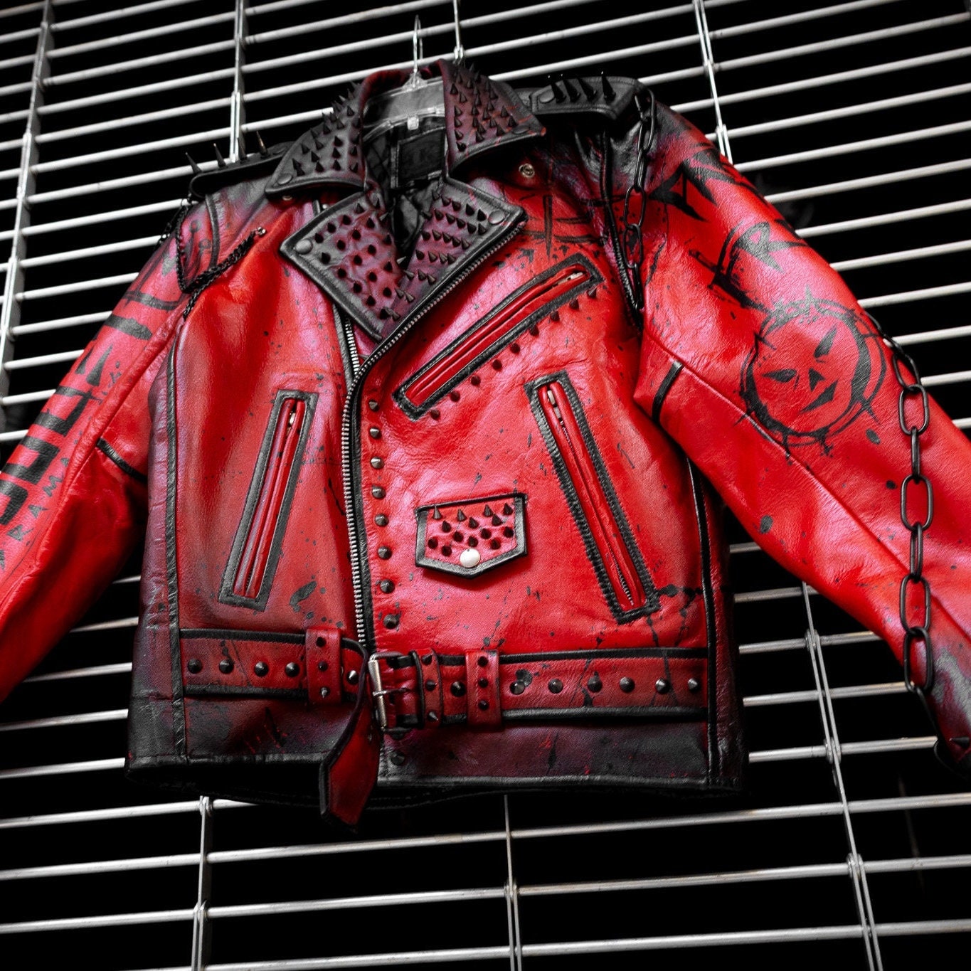 No Juliet - Studded Leather Jacket | Limited Series - Etsy