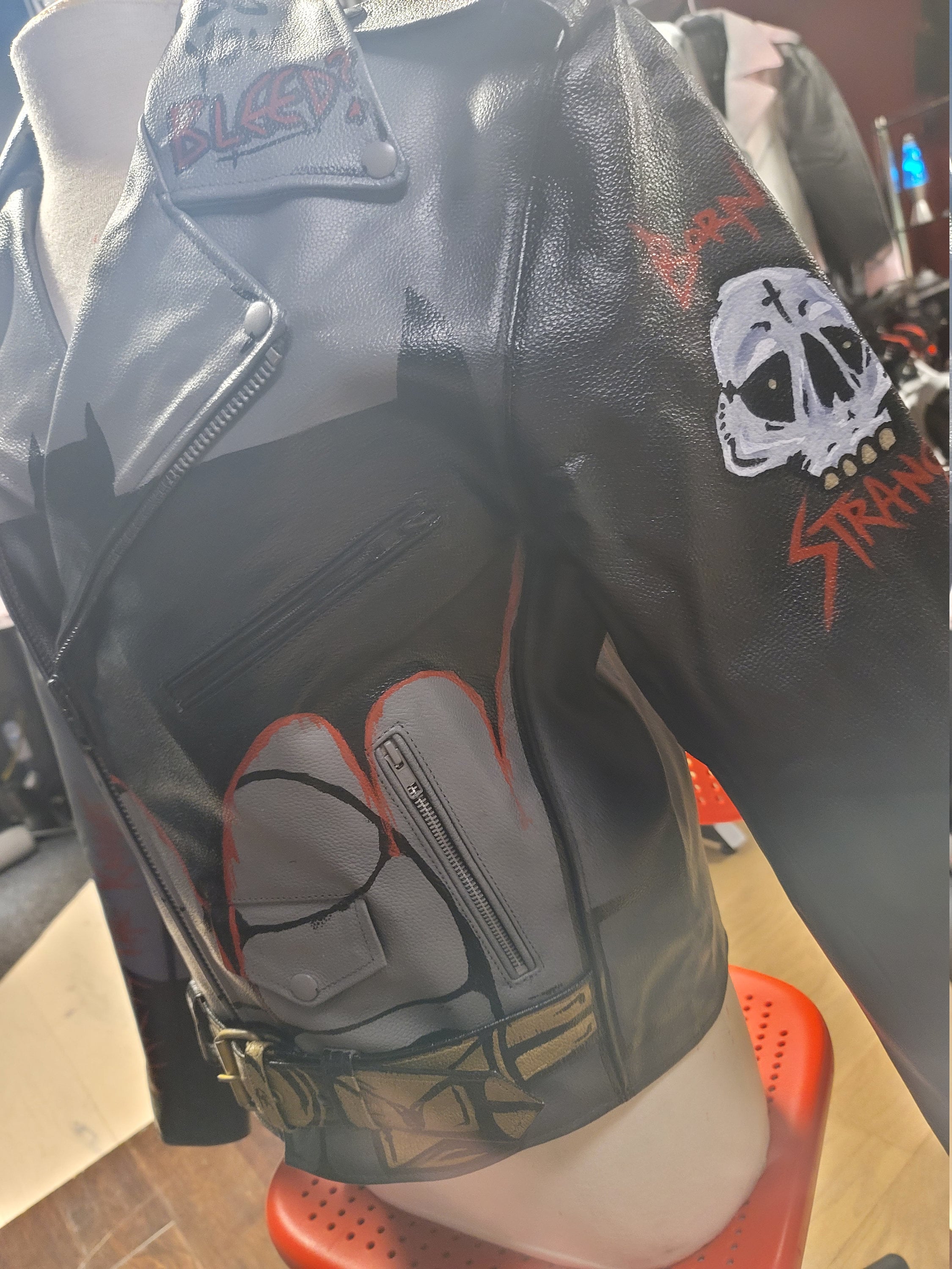 I'm Vengeance | Custom Leather Jacket |all Sizes and Genders - Etsy