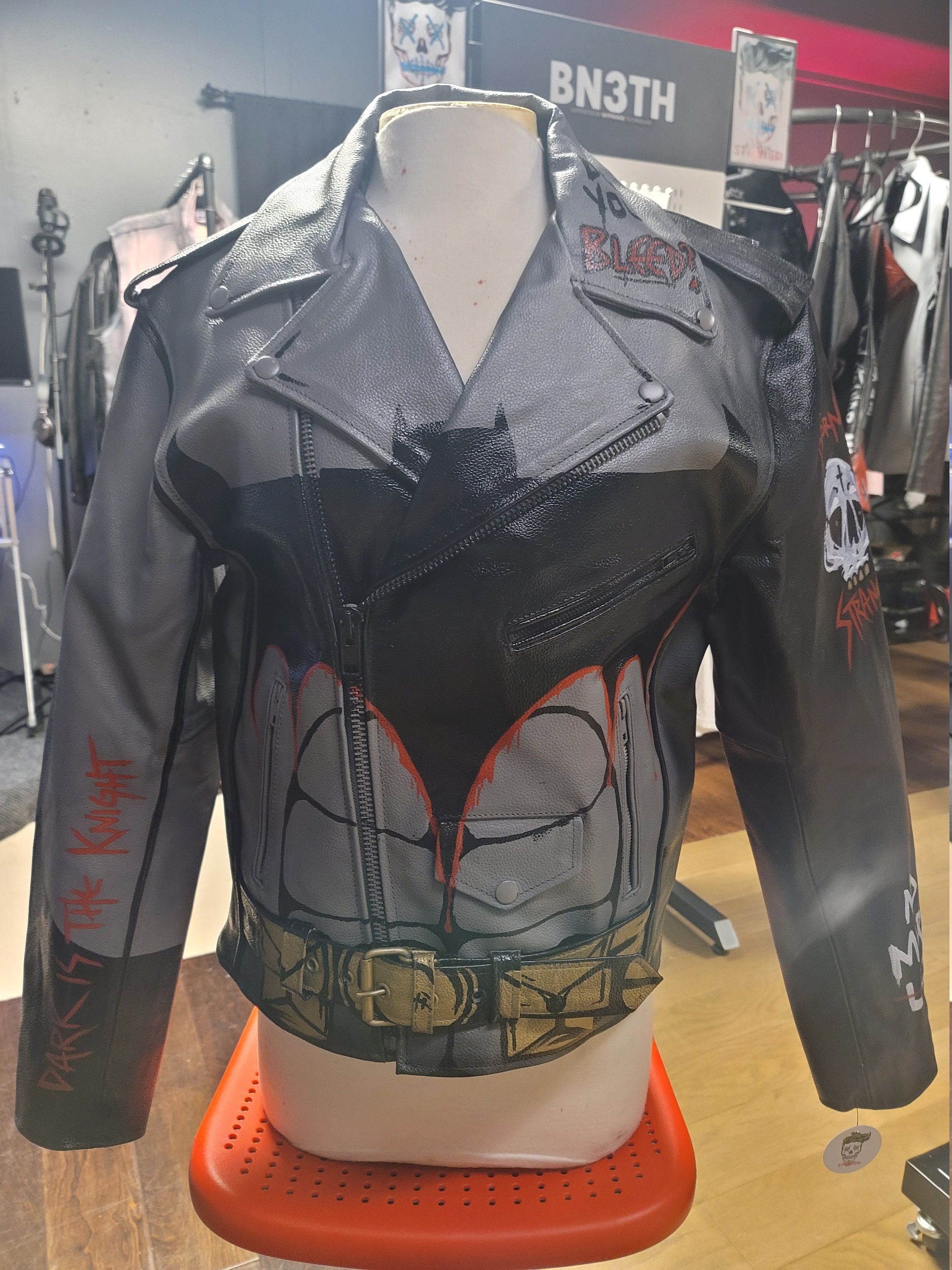 I'm Vengeance Custom Leather Jacket all Sizes and Genders - Etsy