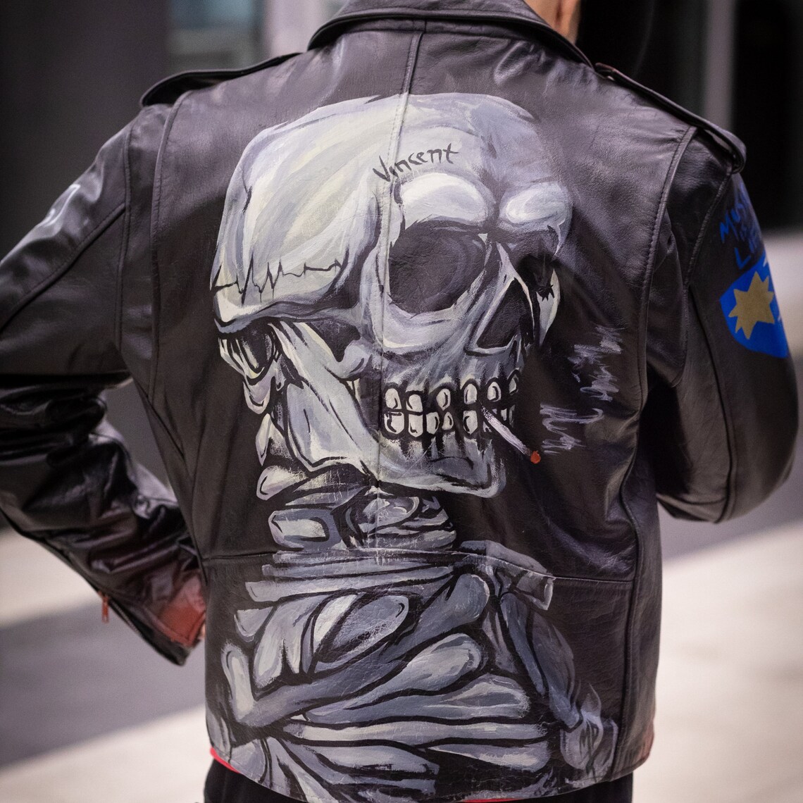 Vincent Van Gogh Custom Leather Jacket - Etsy