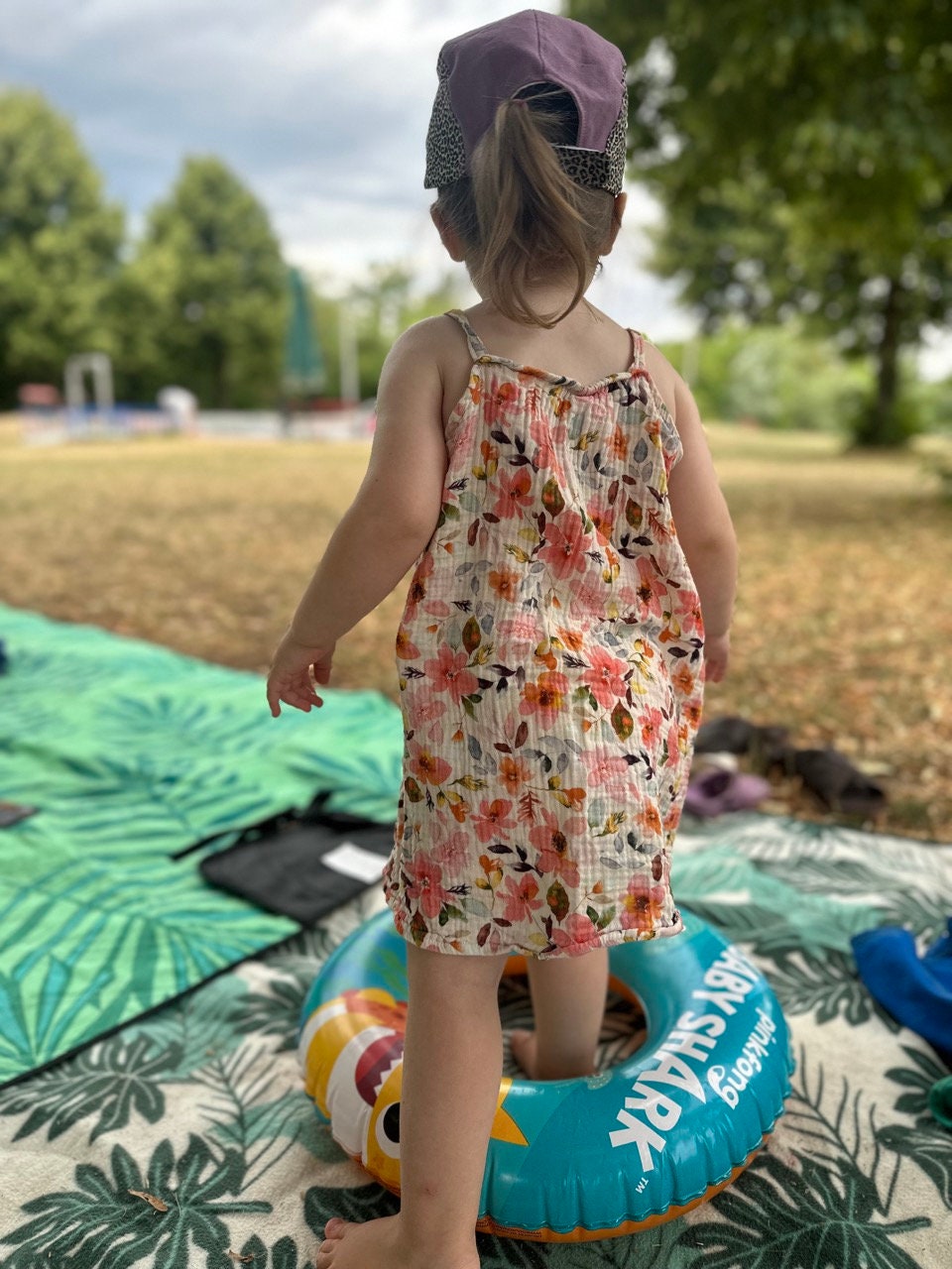 Ebook Sewing Pattern and Instructions Baby/kids Strappy Muslin Dress ...