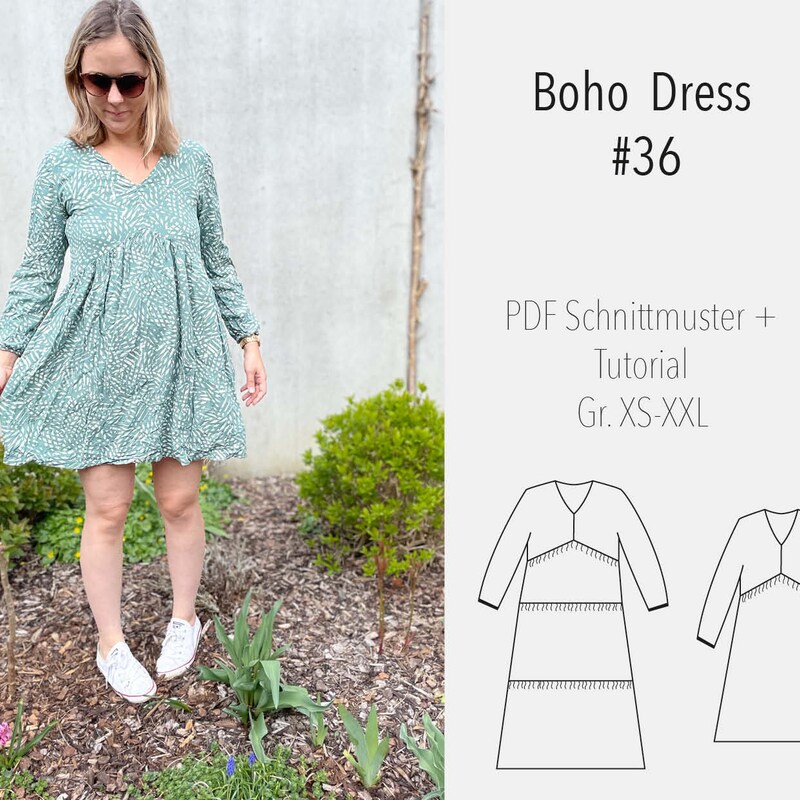 Gauze Dress Pattern - Etsy