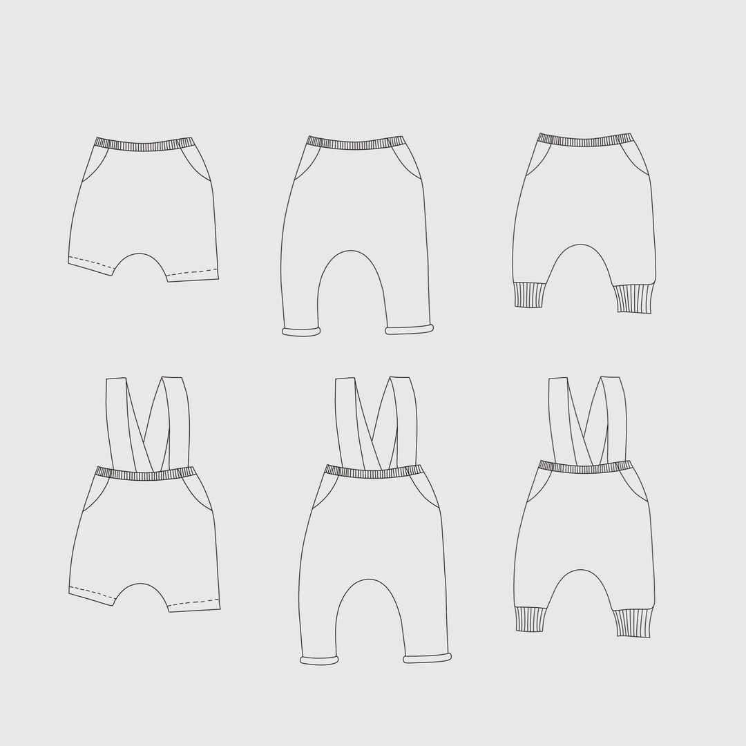 Pants Huckleberry - Sewing Pattern - Etsy